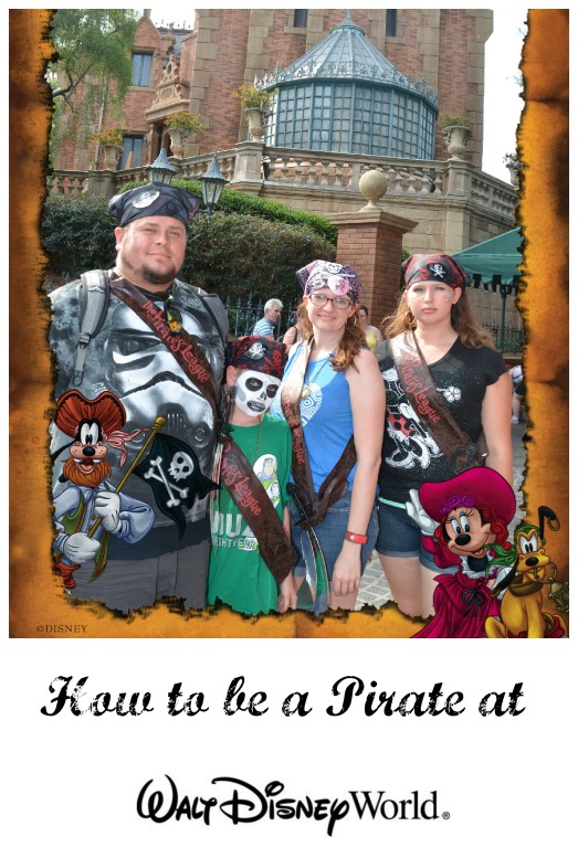How to Be A Pirate at Disney World - Clever Pink Pirate