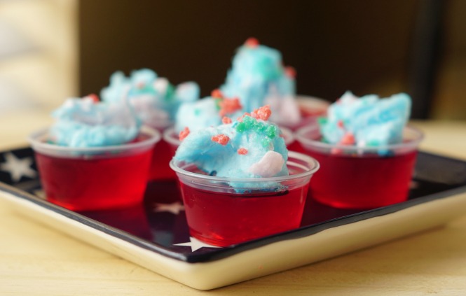 Jello Fireworks {Kid Friendly Recipe} - Clever Pink Pirate