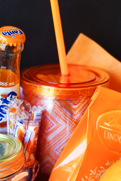 DIY Teacher Gift: Orange You Glad It's Summer - Clever Pink Pirate