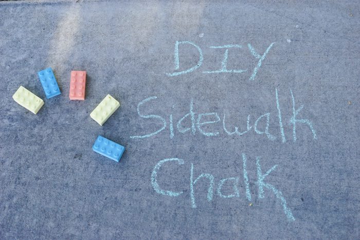 DIY Sidewalk Chalk Recipe - Clever Pink Pirate