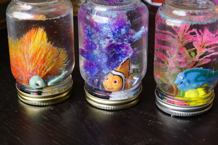 Finding Dory & Nemo Aquarium Jars - Clever Pink Pirate