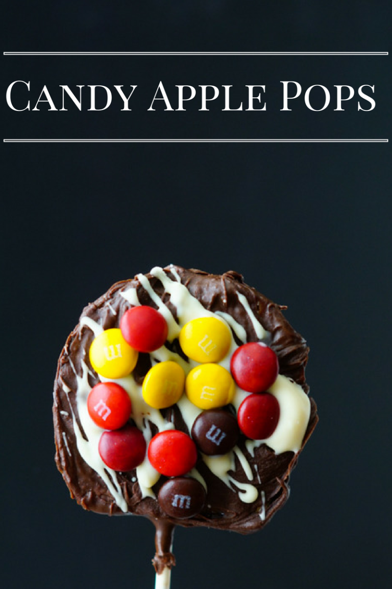 Easy to Make Candy Apple Pops Recipe - Clever Pink Pirate