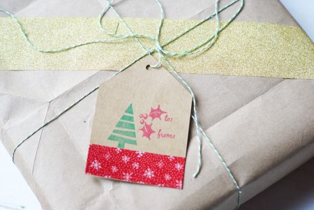 Easy & Inexpensive Rustic Christmas Gift Wrapping Ideas - Clever Pink ...