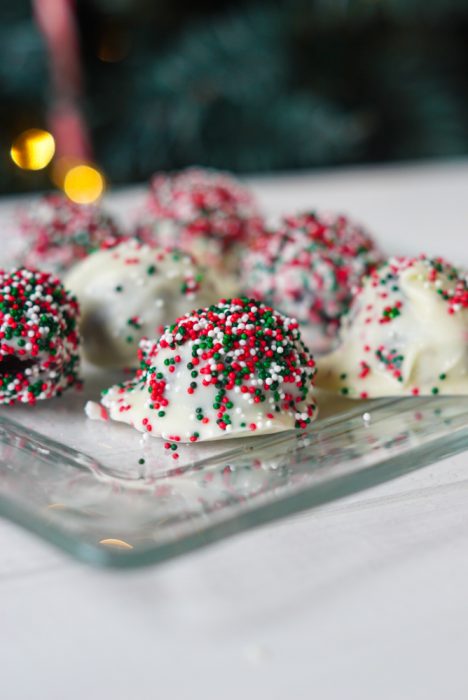 Holiday Truffle with Sprinkles Recipe - Clever Pink Pirate