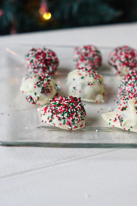 Holiday Truffle with Sprinkles Recipe - Clever Pink Pirate