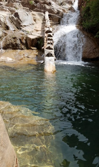 Water Wheel Waterfall Hike in Arizona - Clever Pink Pirate