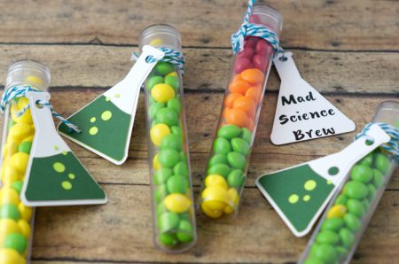 Mad Science Candy Test Tubes - Clever Pink Pirate