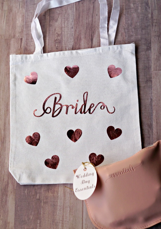 DIY Bride Bag and Wedding Day Essentials Kit - Clever Pink Pirate