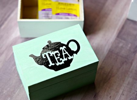 Easy To Make Tea Box Gift - Clever Pink Pirate
